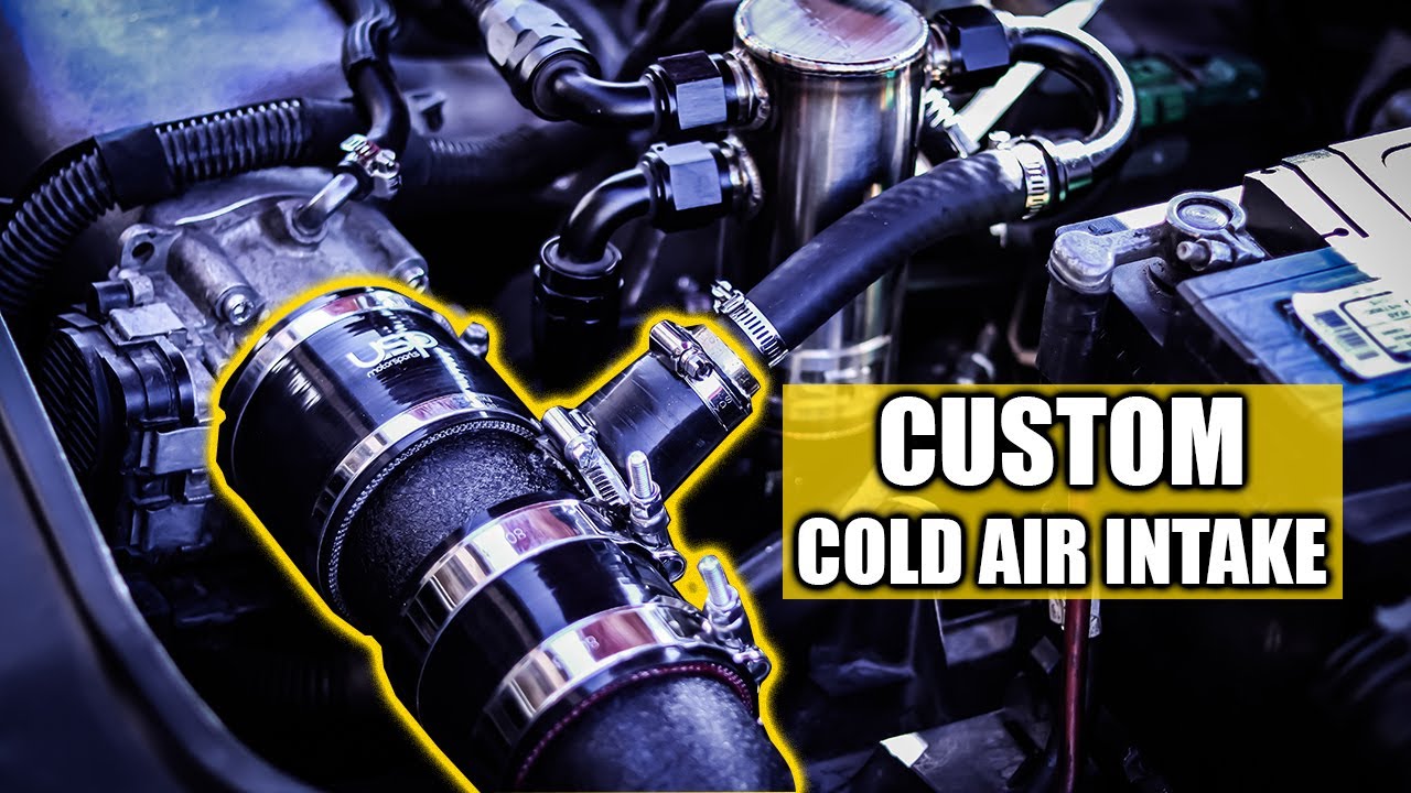 Cutting up a BRAND NEW Intake | Custom Cold Air Intake for the VW 2.5 ...