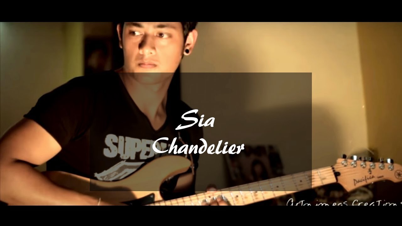 Chandelier Guitar Instrumental | Guitar Cover - YouTube
