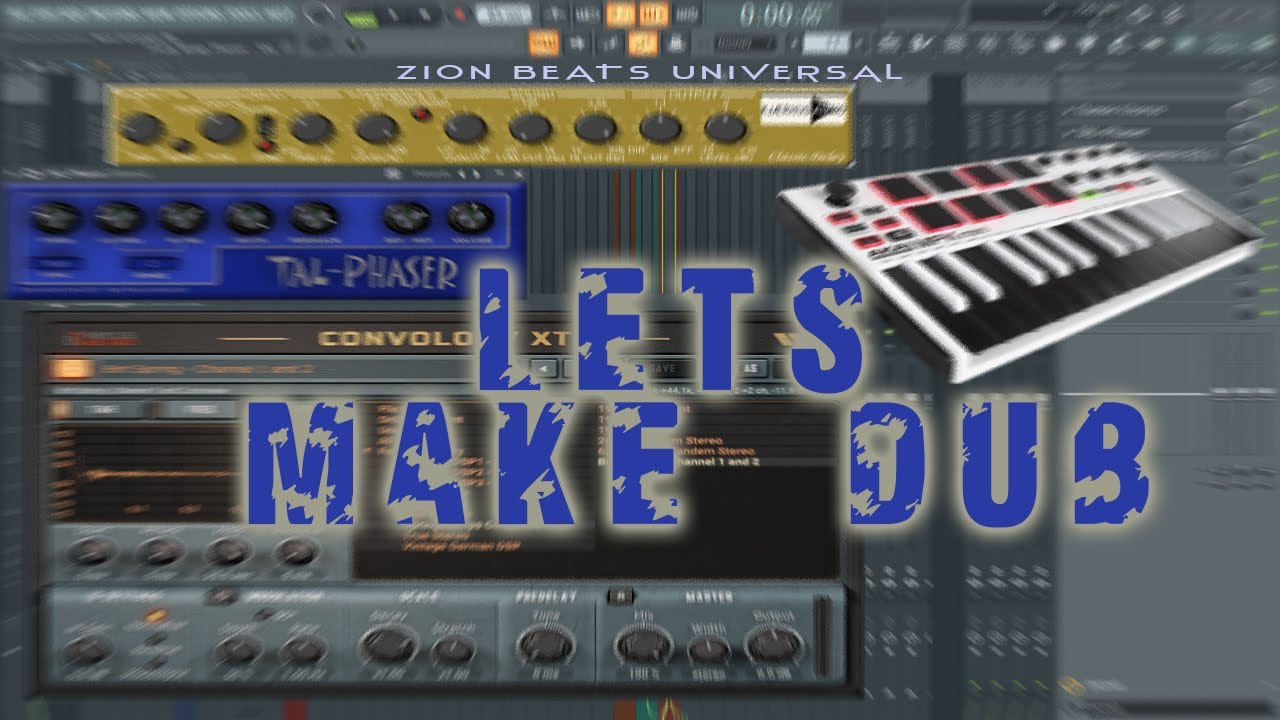 Let's Make Dub in FL Studio With Free Plugins Using Akai MPK mini ...