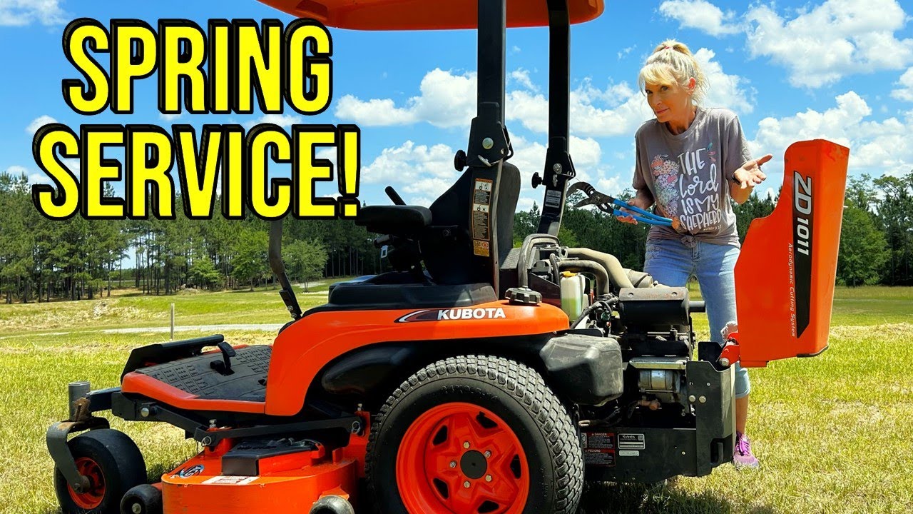 How to Service Your Zero Turn Mower So It Will Last! - YouTube