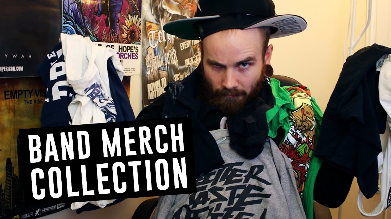 My Band Merch Collection + GIVEAWAY! - YouTube