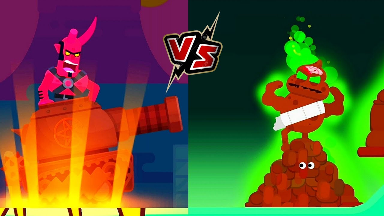 Bowmasters New character Devil Android Gameplay | #brawlstars - YouTube