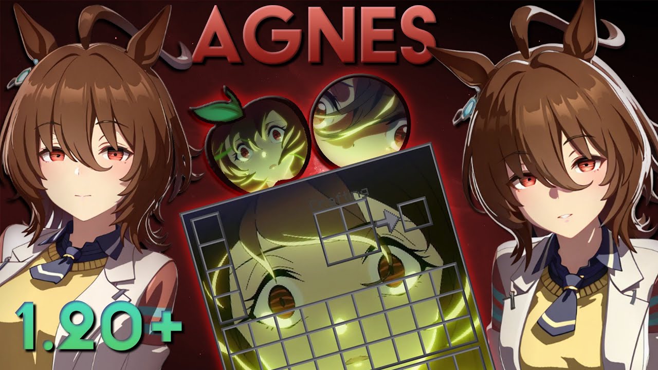 Agnes Tachyon 1.20+ | Minecraft Anime Texture Pack - YouTube