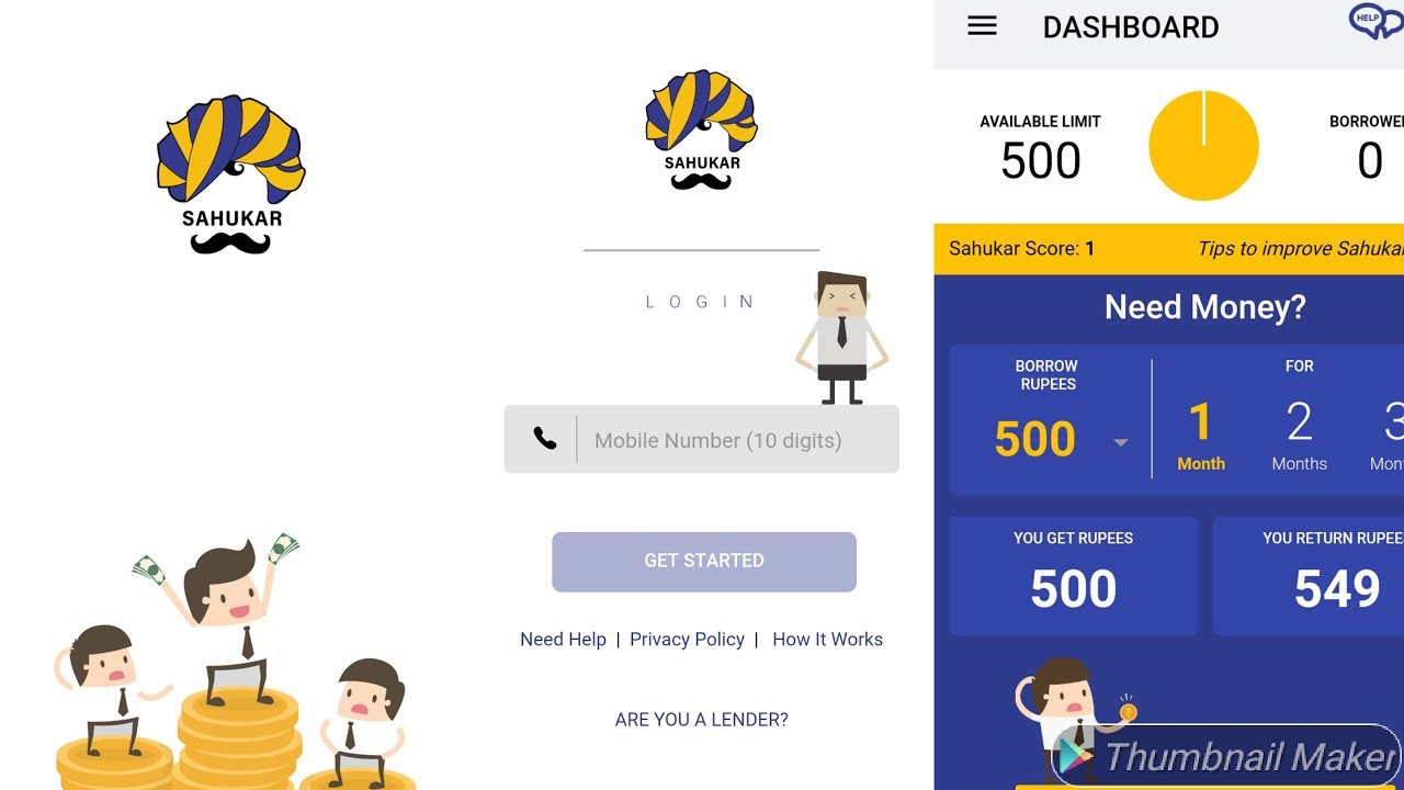 Sahukar apps loan/ instant personal loan app? New app loan student// full review technical ...