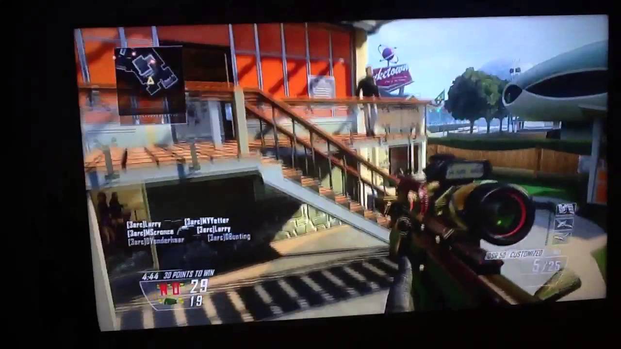 Cod bo2 Trickshot 5 - YouTube