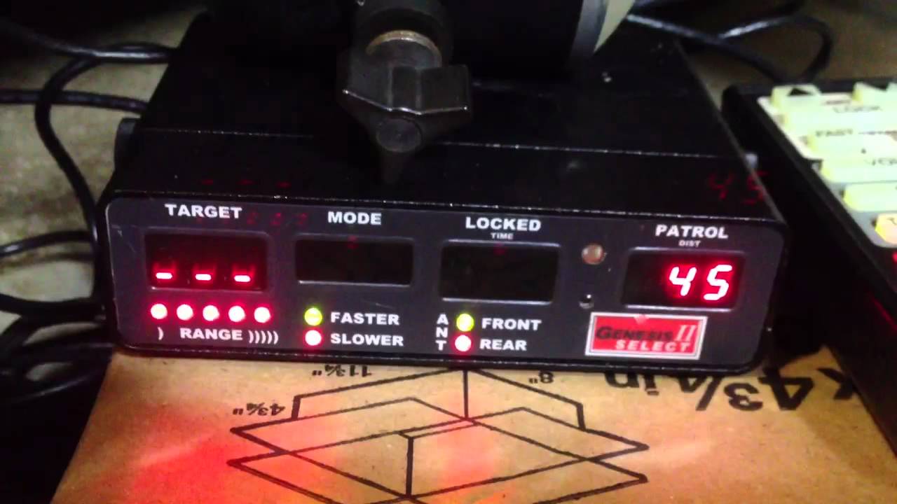 Decatur Genesis II Select Police K Band Radar Unit test - for sale ...