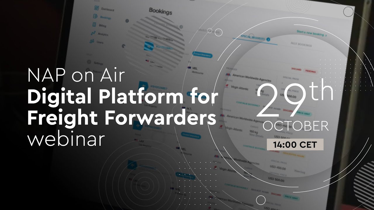 Digital Platform for Freight Forwarders - YouTube