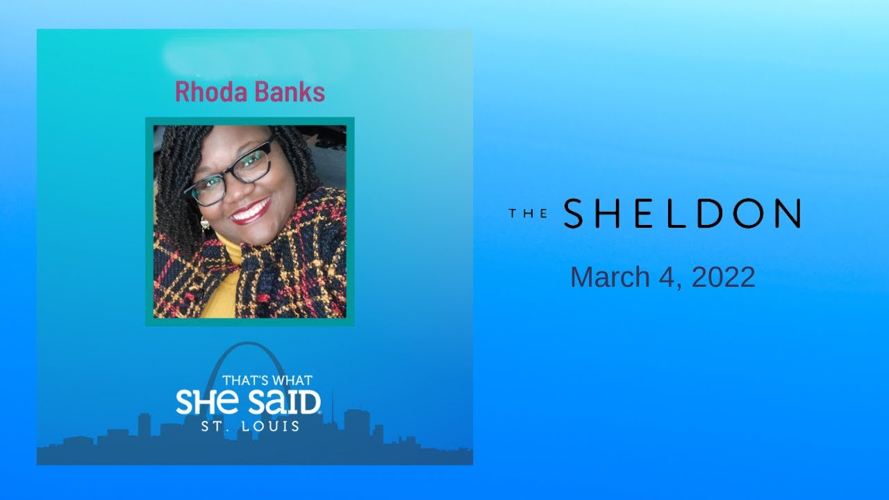Rhoda Banks at That's What She Said St. Louis 2022 - YouTube