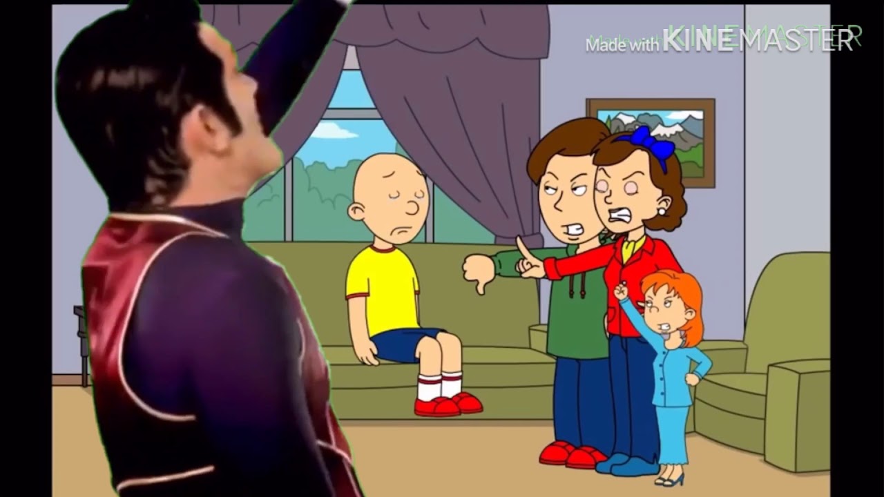 Robbie Rotten Hides Caillou Gets Grounded ( REUPLOAD ) - YouTube