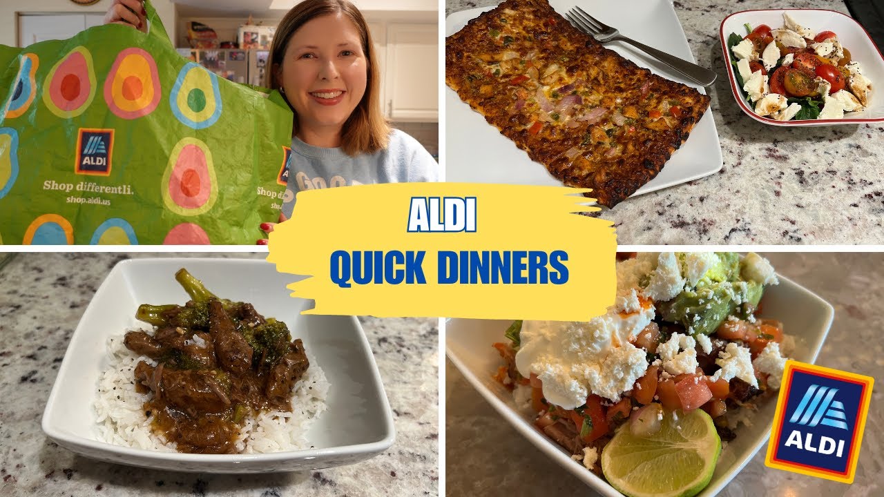 Aldi Quick Meal Ideas | Weeknight Dinners - YouTube