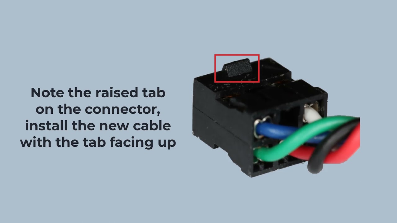Replace Mini Mobile Module cable - YouTube