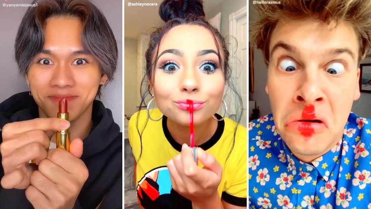 lip Challenge - Funny TikTok Compilation - YouTube