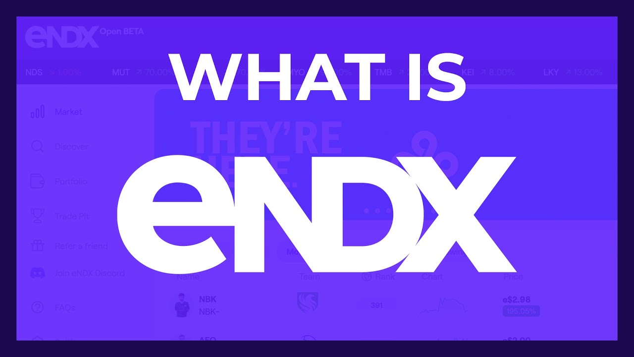 WHAT IS ENDX.GG? | THE WORLDS FIRST ESPORTS TRADING PLATFORM - YouTube