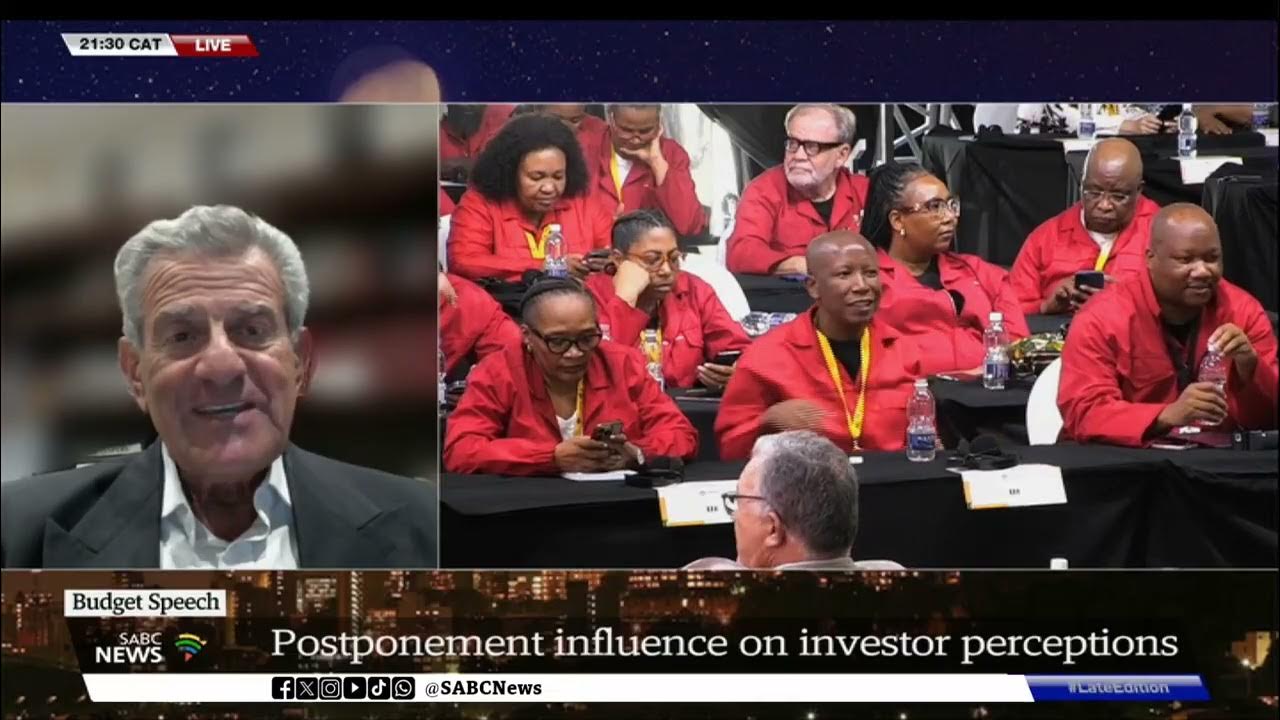 Budget 2025 | Postponement's influence on investor perceptions: Dr Azar Jammine - YouTube