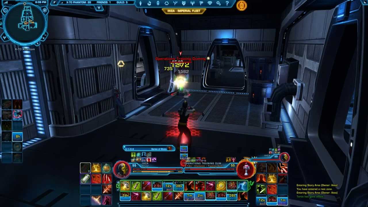 SWTOR Sniper HYBRID DPS - YouTube