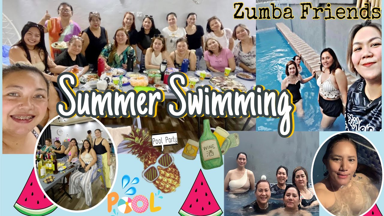 Summer Outing with Zumba Friends | Summer Swimming | Summer Vibes ...