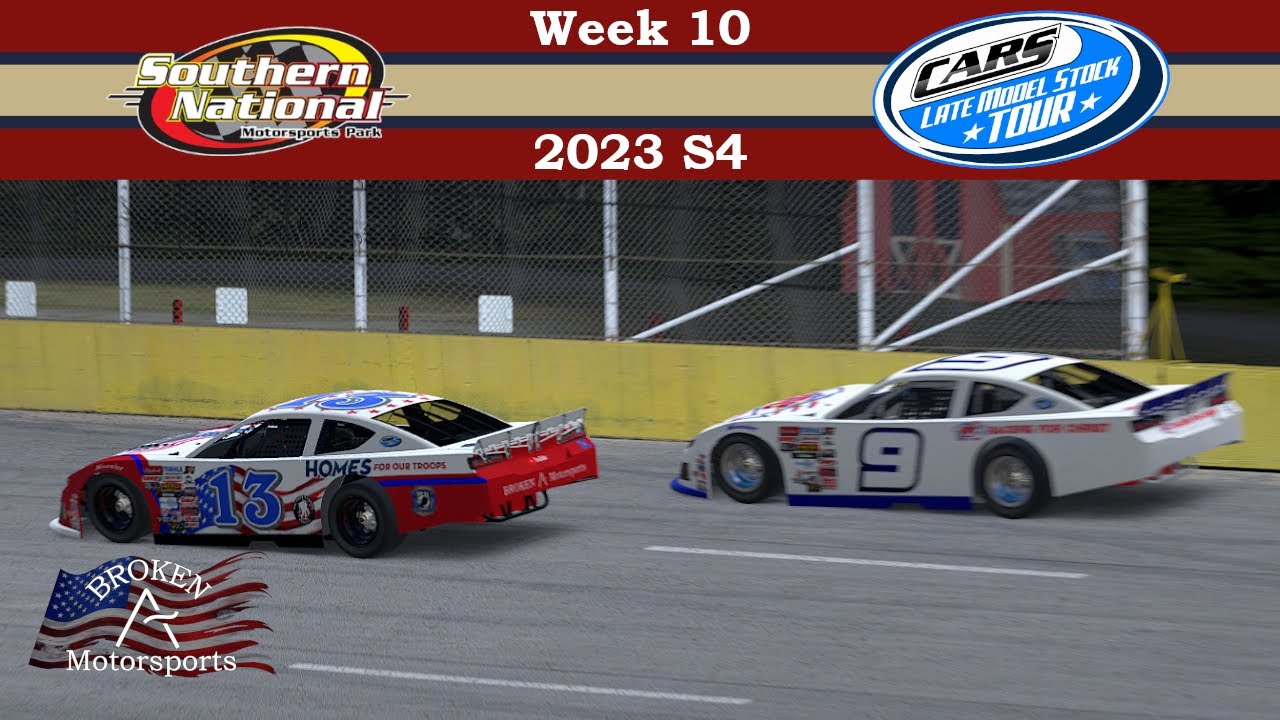 CARS Late Model Stock Tour Open - Southern National Motorsports Park ...