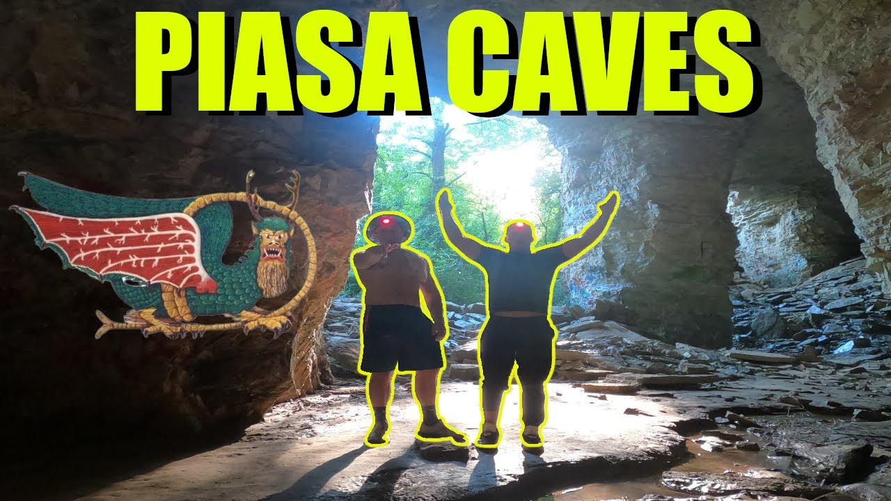 We Snuck Into The Piasa Caves! Piasa Bird (Alton, Illinois) - YouTube