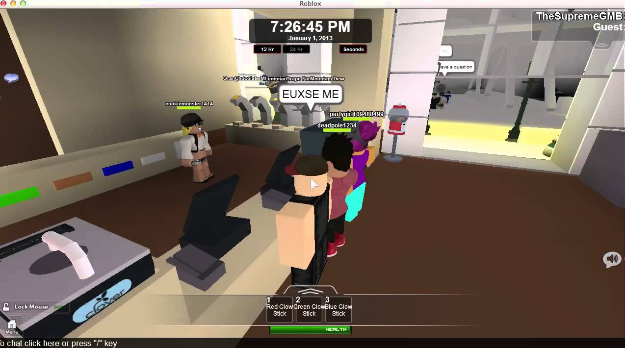 ROBLOX: I NEED A DIFFRENT COLOR GLOW STICK! - YouTube