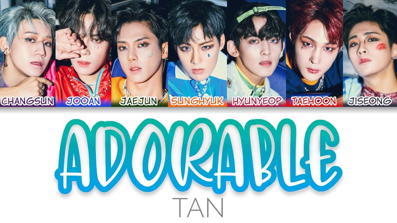 TAN (탄) - ADORABLE Color Coded Lyrics (han/rom/eng) - YouTube