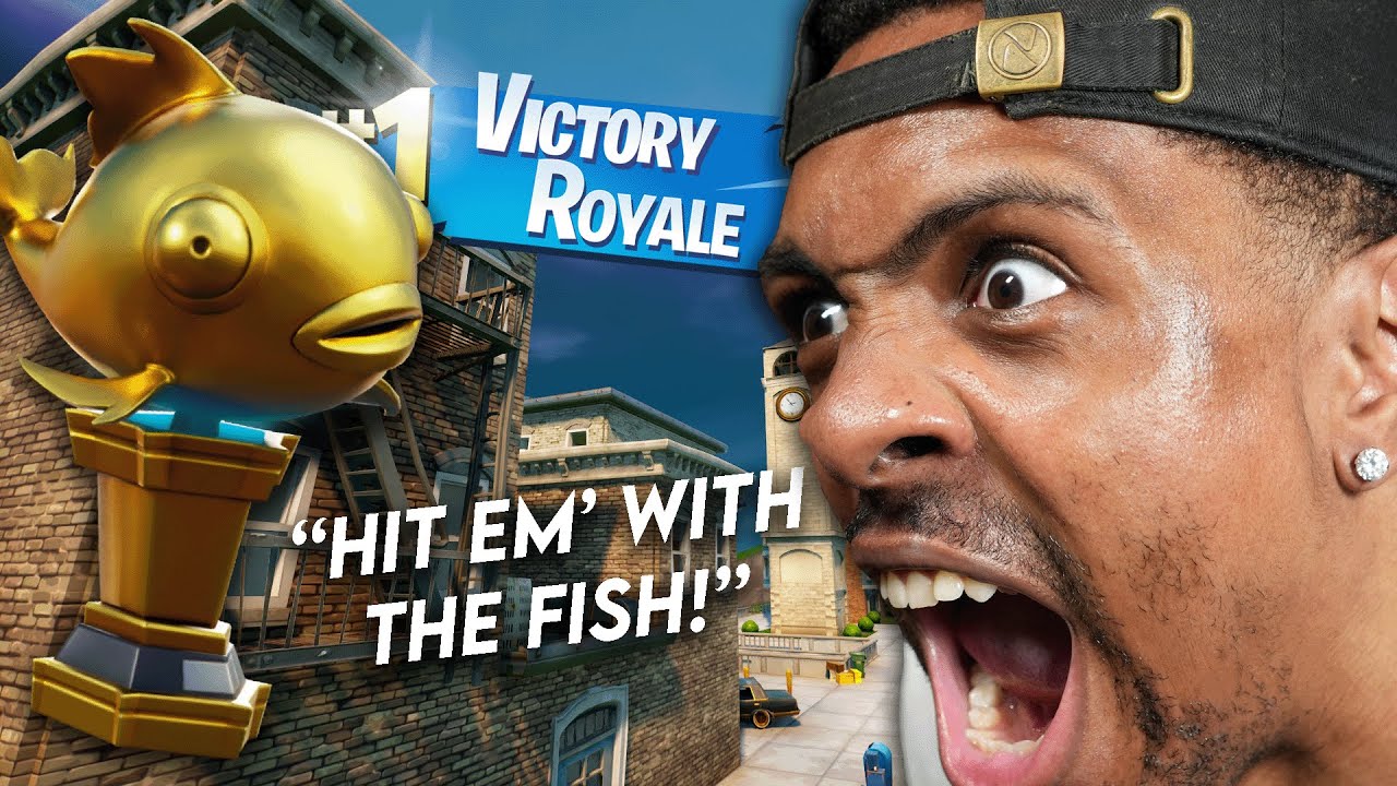 We hit a kid upside the head with a fish for the win... - YouTube