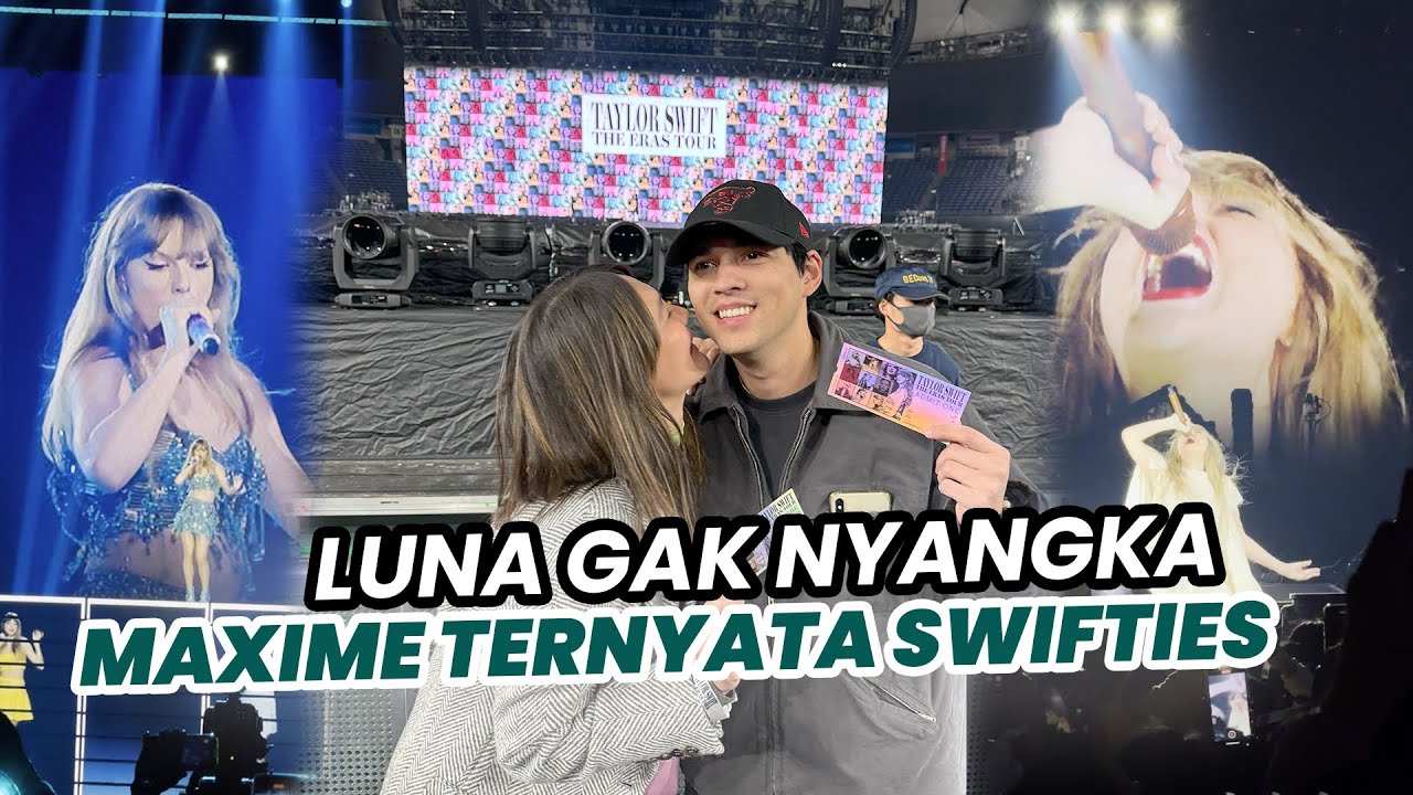 LARI-LARI DI KONSERNYA TAYLOR SWIFT LUNA DAN MAXIME KAGET SEBANYAK INI ...