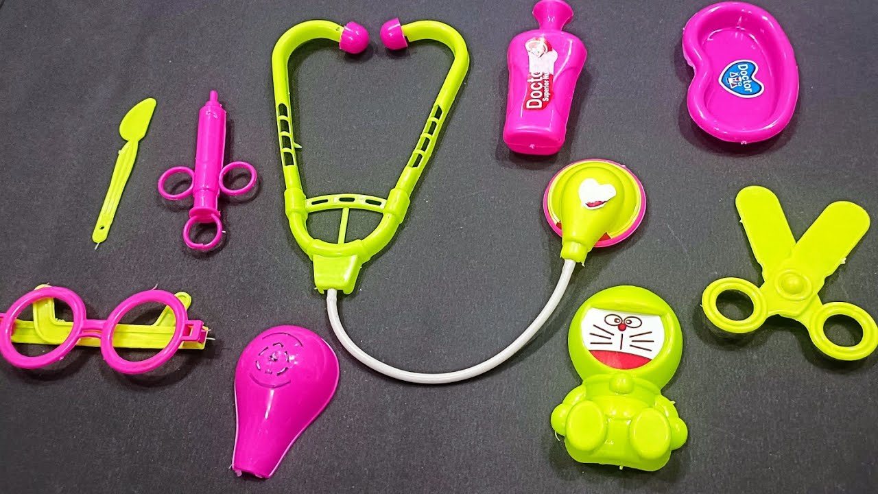 3 minutes Satisfying with unboxing hello kitty Doctor set || hello ...