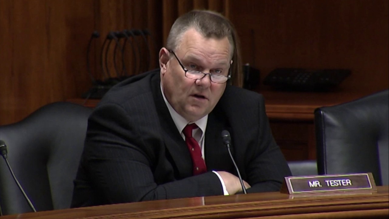 Tester Grills IHS Director About Proposed Budget - YouTube
