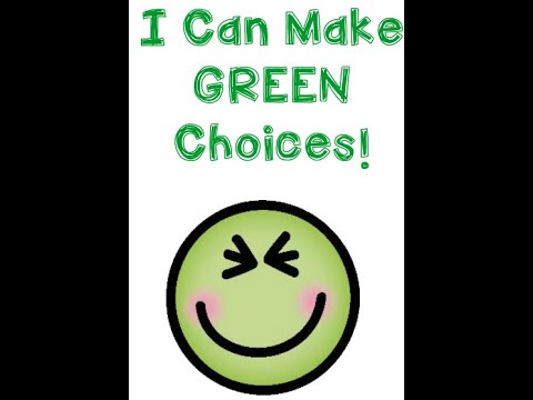 I Can Make Green Choices: Social Story - YouTube