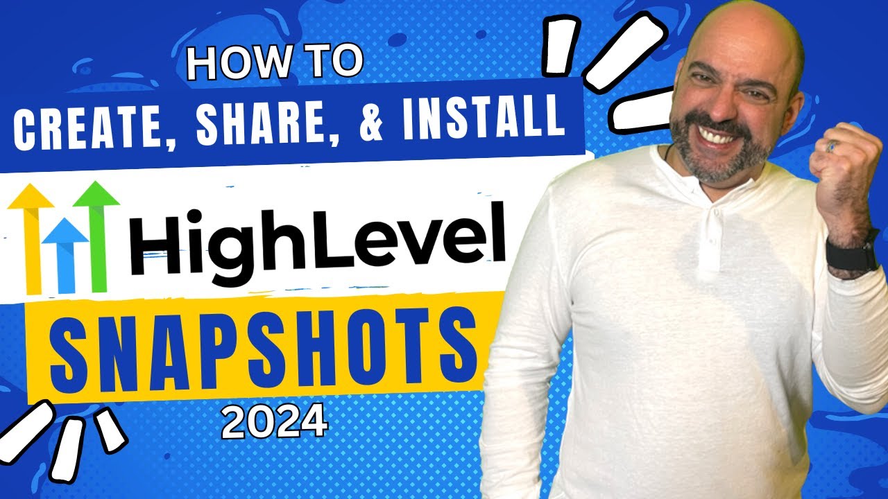 How to Create, Share and Install Highlevel Snapshots 2024 | Automated ...