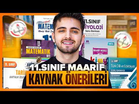 2028 MAARİF MODEL 11.SINIF KAYNAK ÖNERİLERİ🔥 (Tüm Dersler, En İyiler)