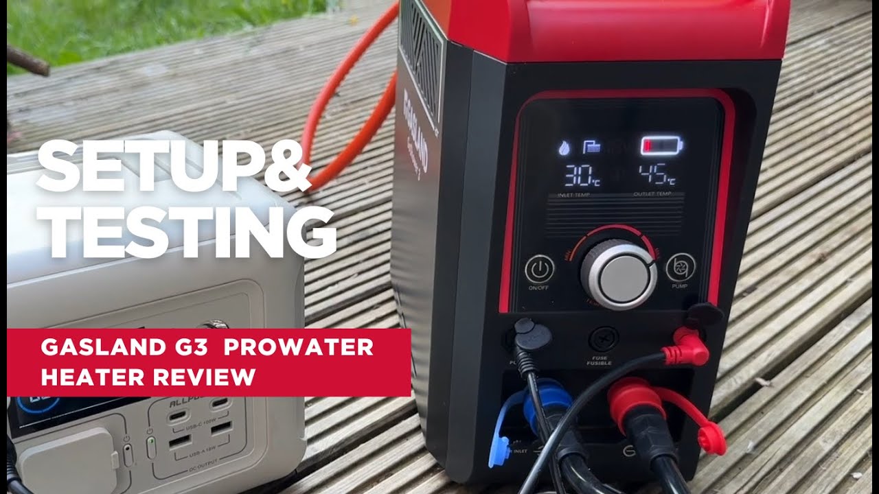 🔥 Off-Grid Hot Tub Heating Test with GASLAND G3 PRO Water Heater – Does ...
