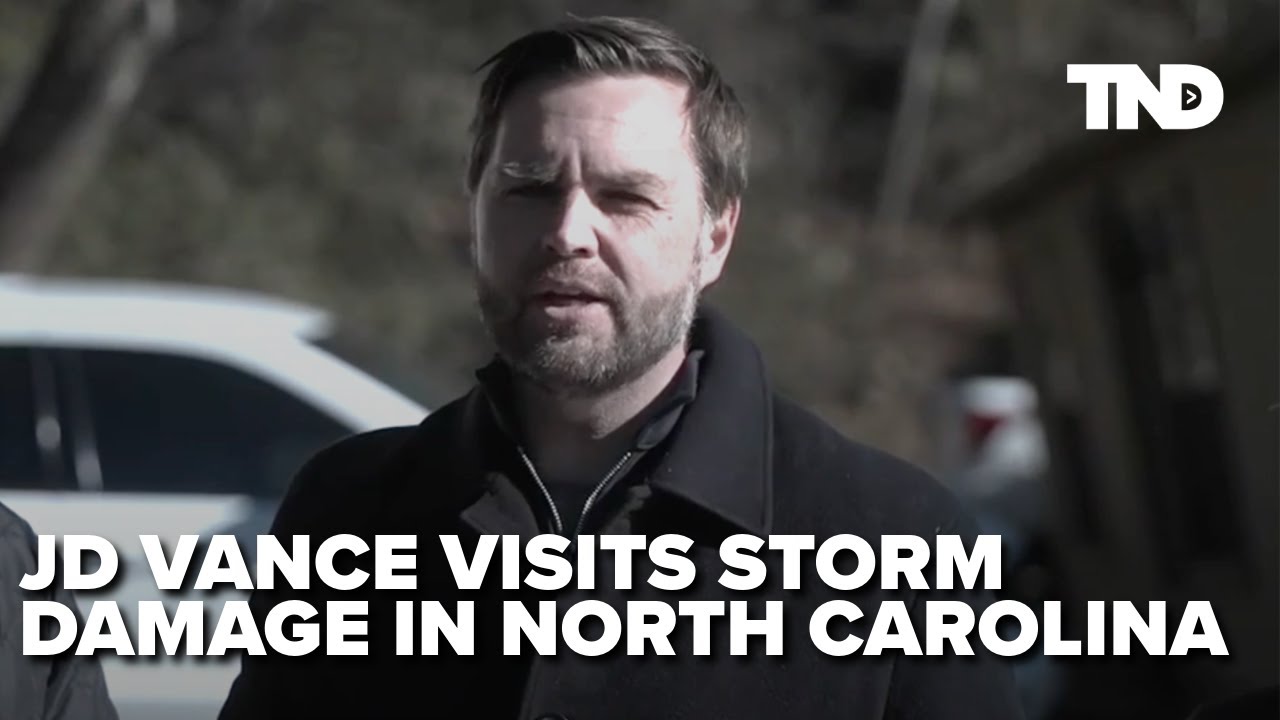 Vice President-elect JD Vance visits storm damage, recovery efforts in ...