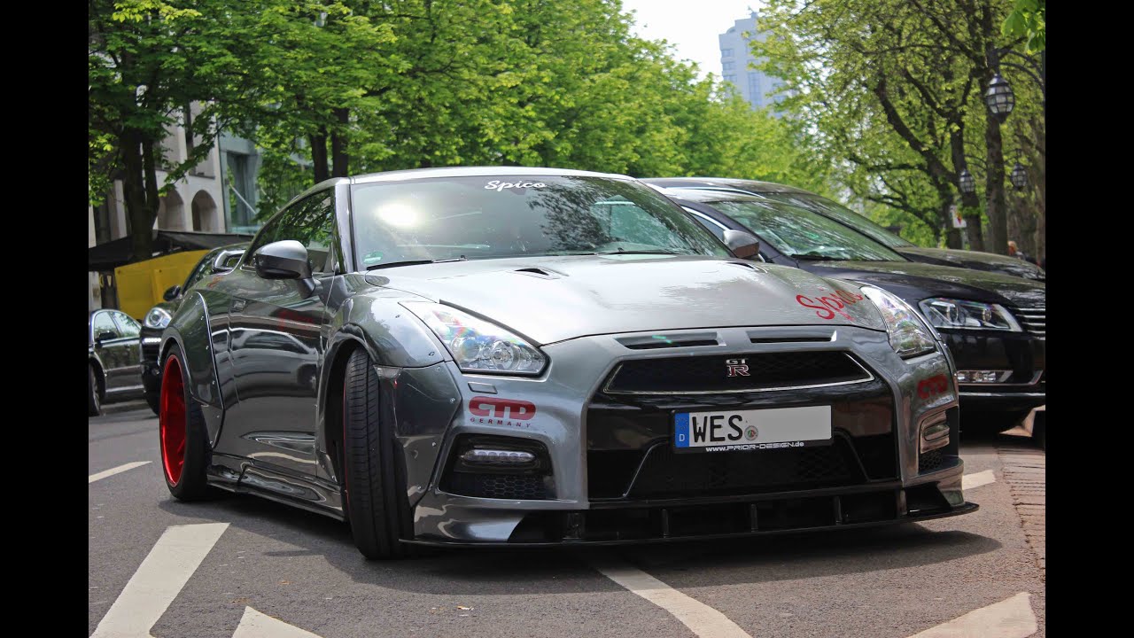 Prior Design GT-R Accelerations and LOUD Revs!!! - YouTube