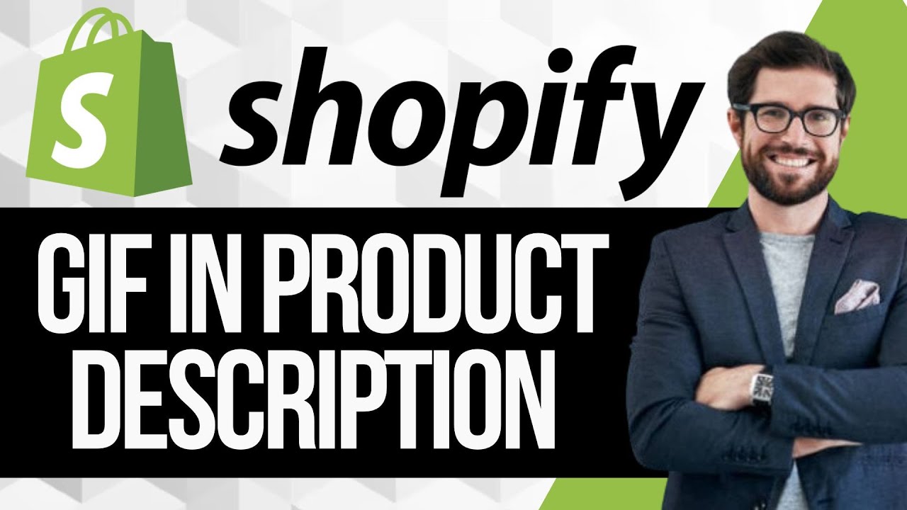 How to Add Gif to Shopify Product Description - YouTube