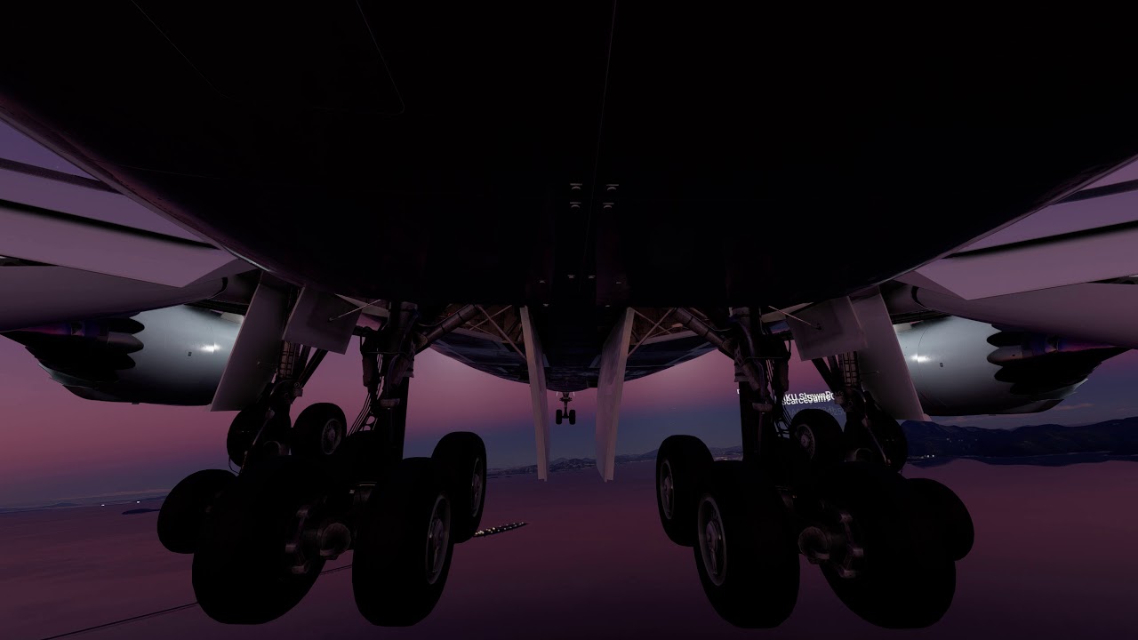 FS2020 B747-8i Hong Kong VHHH landing 4K - YouTube