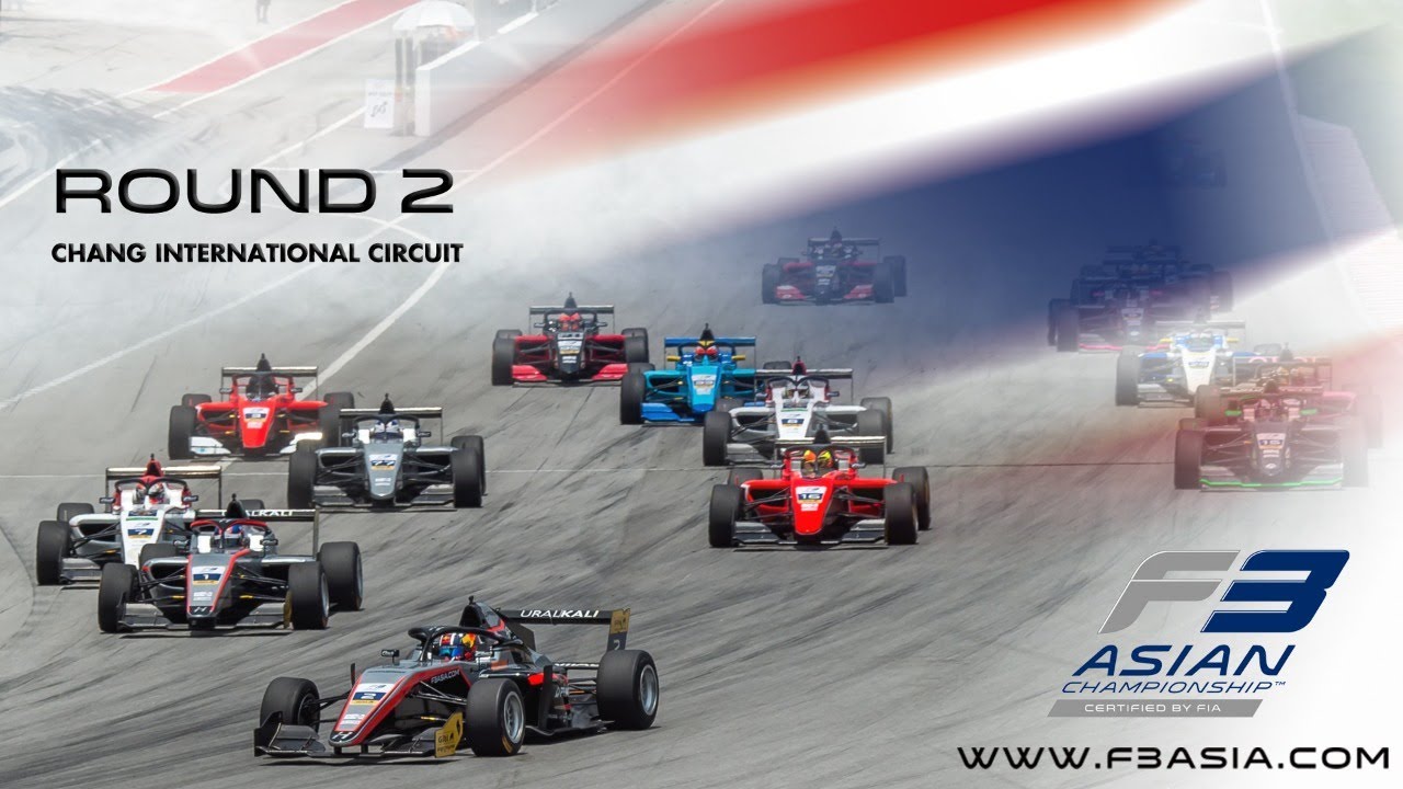 2019 F3 Asian Championship Buriram Round 2 Race 1 - YouTube
