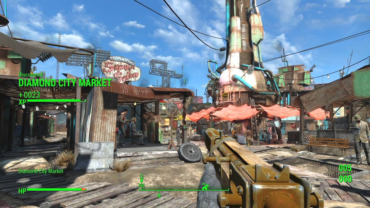 Fallout 4 - PS4 - Diamond City - YouTube