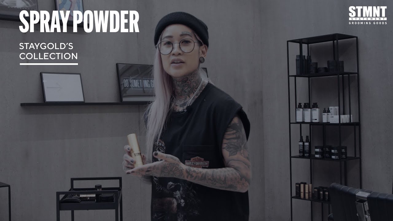 STMNT Powder Spray - Staygold's Collection - YouTube