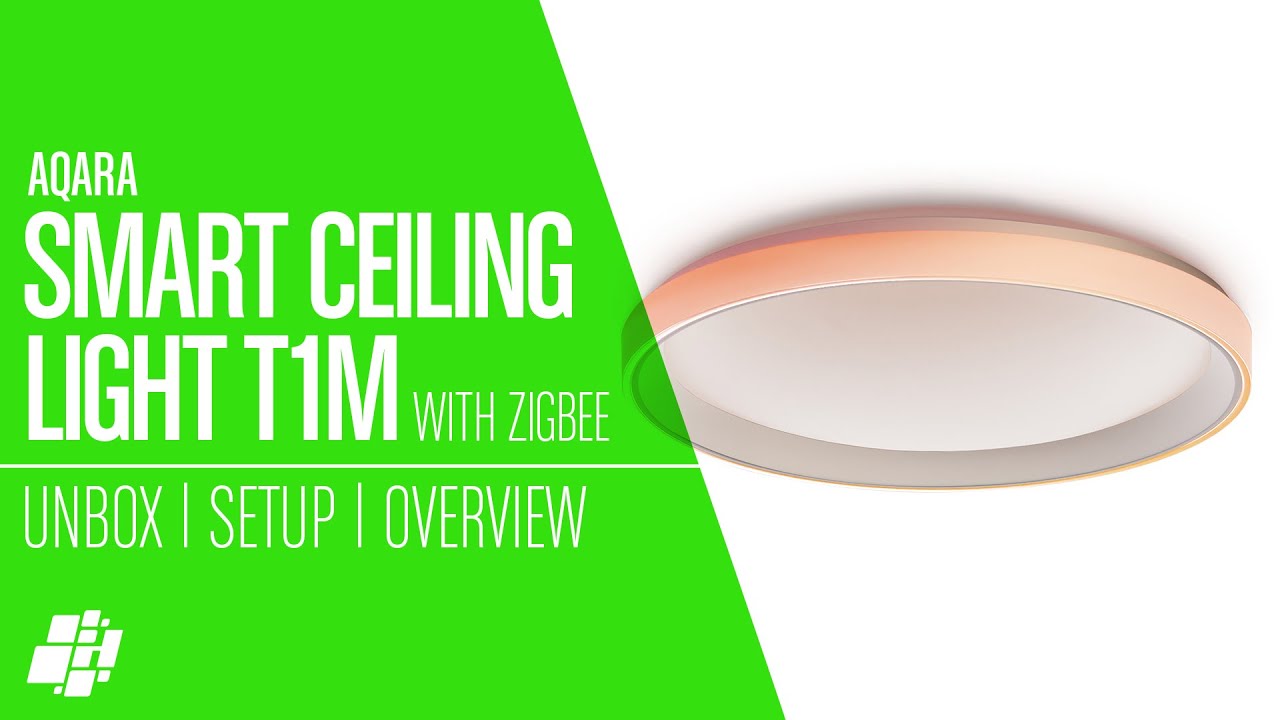 The Aqara Ceiling Light T1M - TWO Lights in ONE! - YouTube