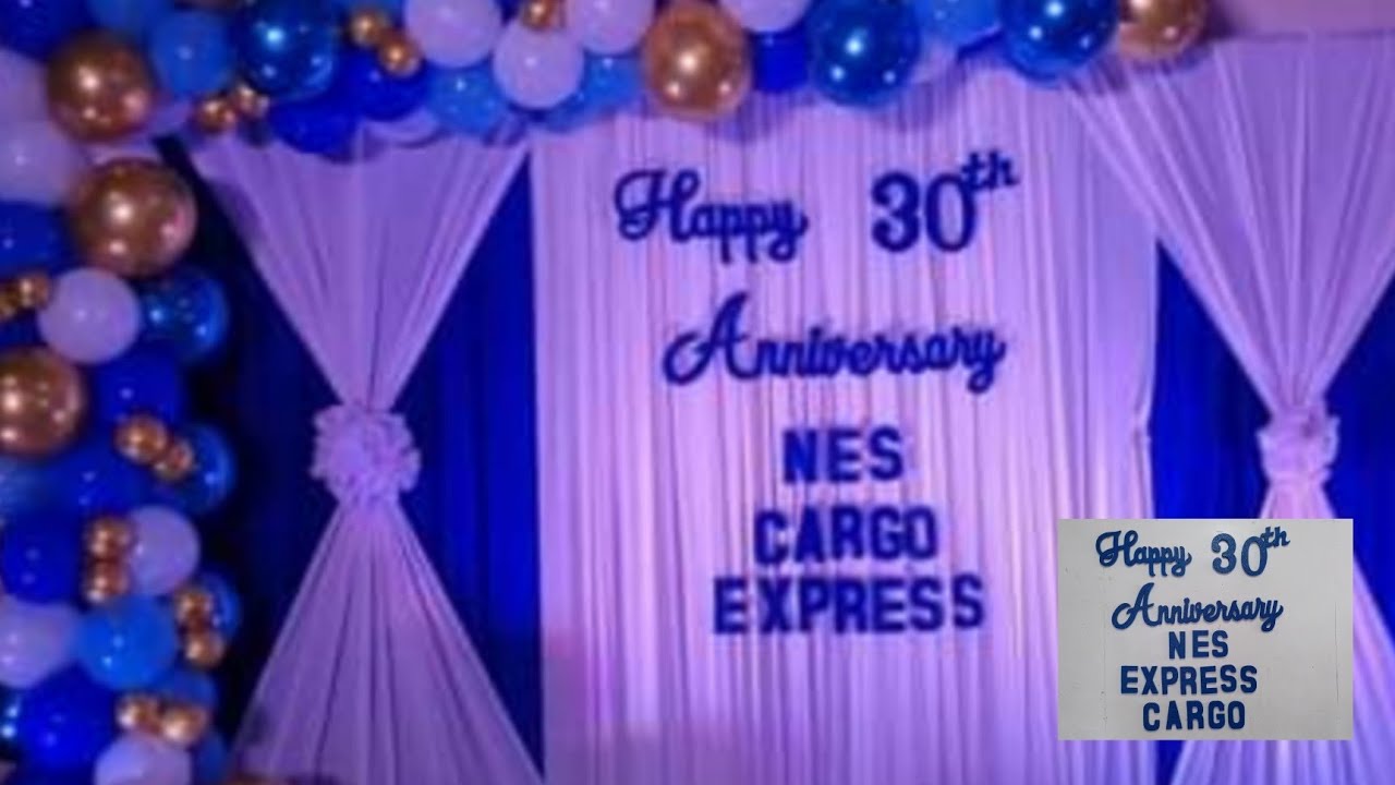Anniversary Styro Backdrop Design ( Anniversary Events) - YouTube