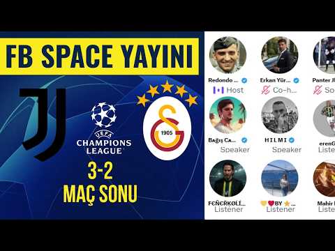 Juventus 3-2 Galatasaray Maç Sonu | Fenerbahçe Space Odası | Şampiyonlar Ligi Maçları