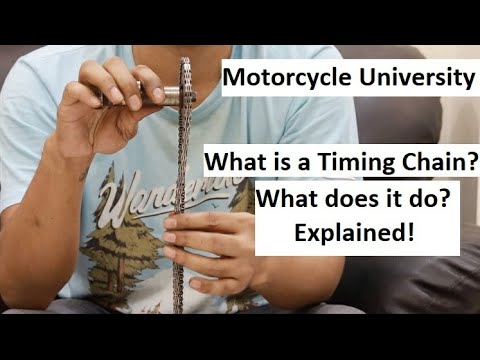 What is a Timing Chain and What does it do in a Motorcycle? Explained ...