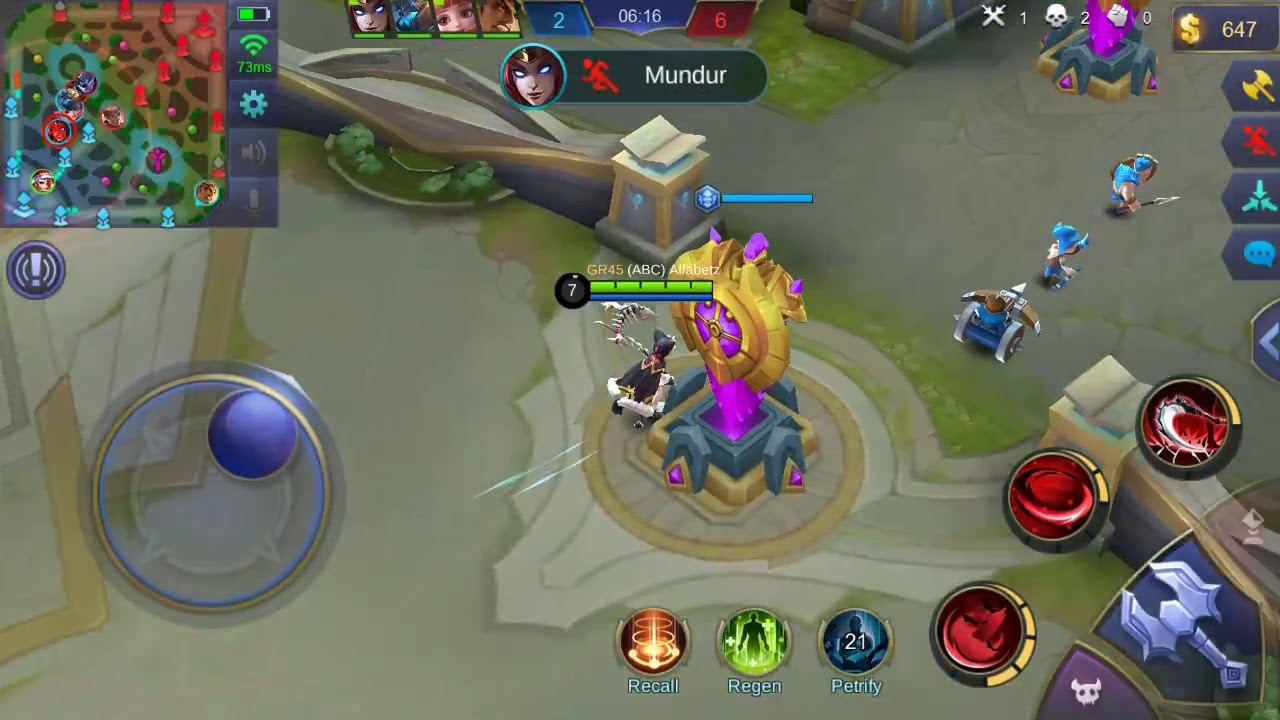 MOBILE LEGEND! RUBY HEBAT! Auto WIN ! - YouTube