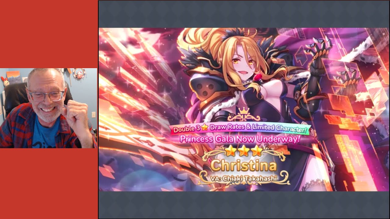Princess Connect RE:DIVE Christina Gacha Rolls [priconne] - YouTube