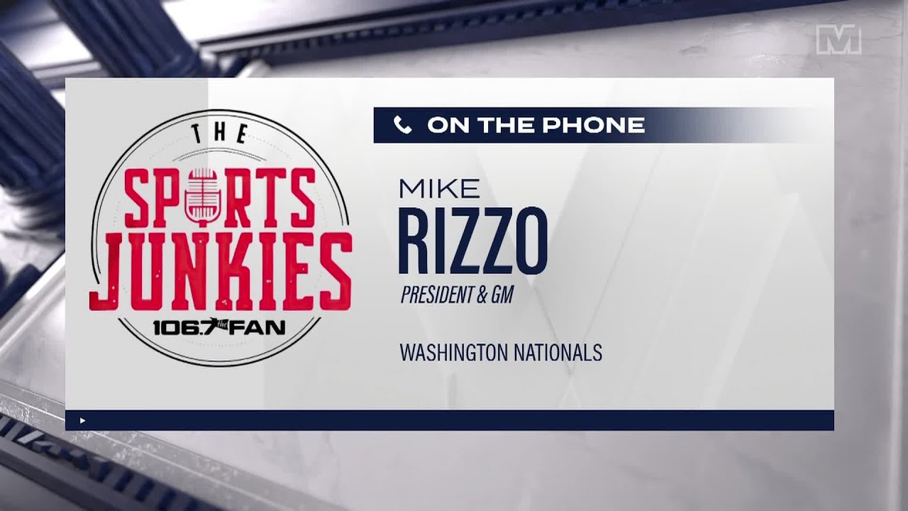 General Manager Mike Rizzo reacts to Dylan Crews' Nationals debut | The ...