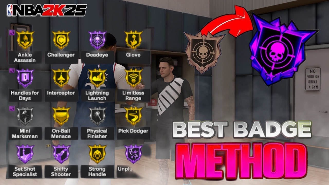 BEST BADGE PROGRESSION METHOD IN NBA 2K25 - YouTube