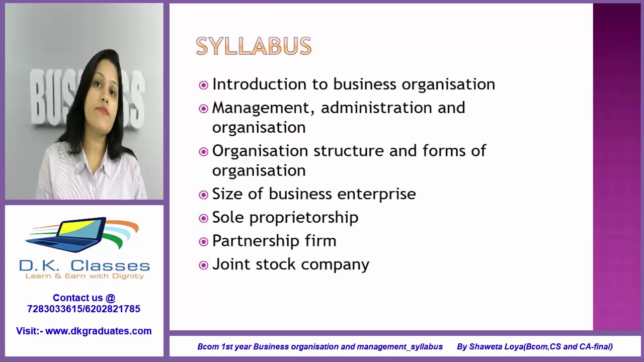 Bcom 1st Year Business Organisation And Management syllabus YouTube bcom-1st-year-business-organisation-and-management-syllabus-youtube