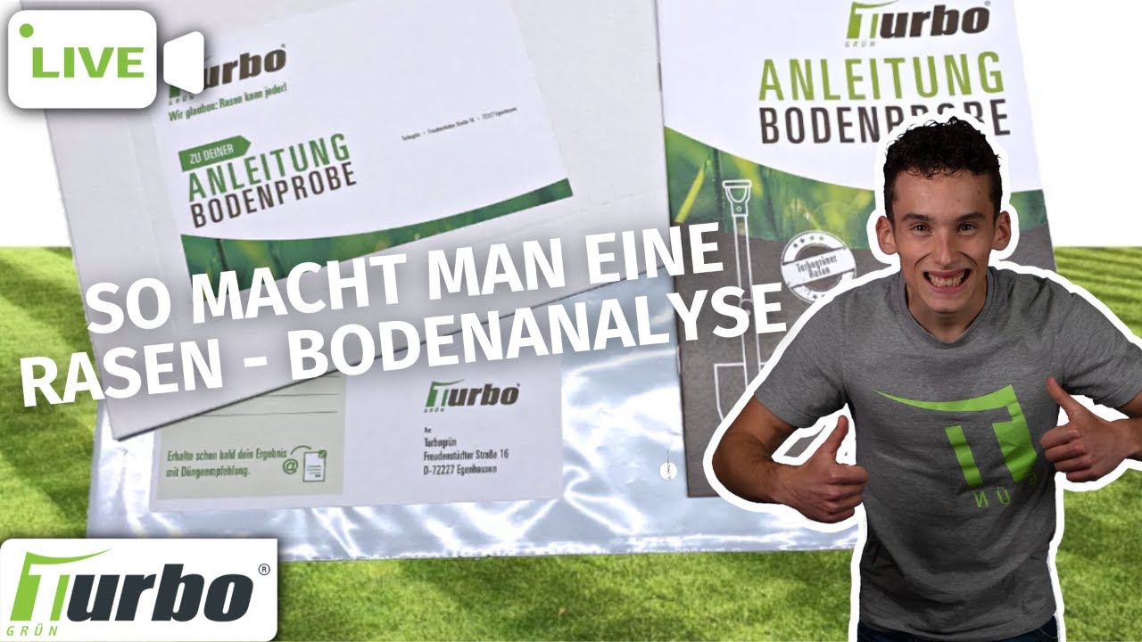 So macht man eine Rasen - Bodenanalyse | Schritt für Schritt Anleitung ...