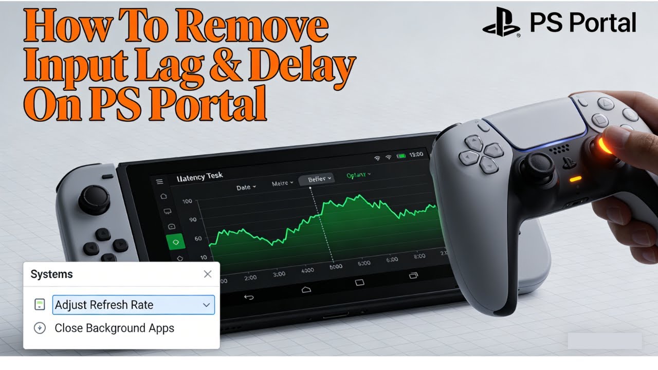 How To Remove Input Lag & Delay On PS Portal - YouTube